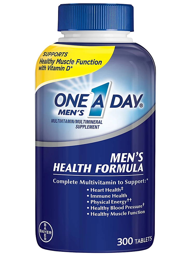 Multivitamínico ONE A DAY de BAYER, para hombre, 300 tabletas – Beyuga.com
